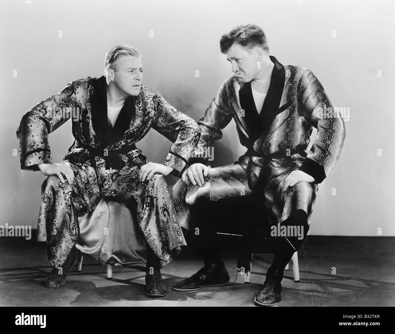 Two mature men staring other hi-res stock photography and images - Alamy