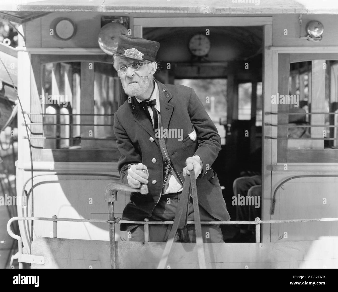 Streetcar conductor hi-res stock photography and images - Alamy