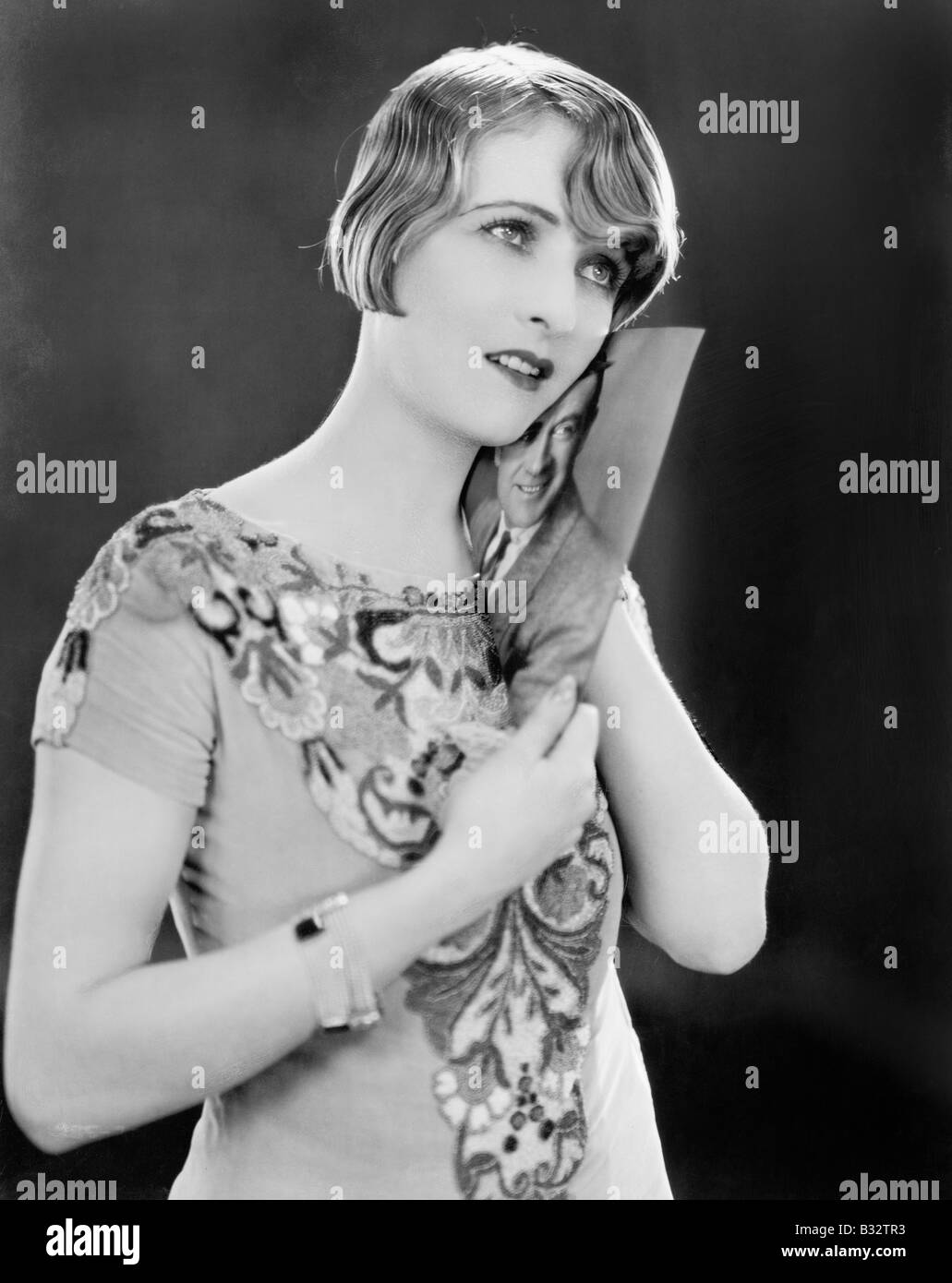 On a cheek Black and White Stock Photos & Images - Alamy