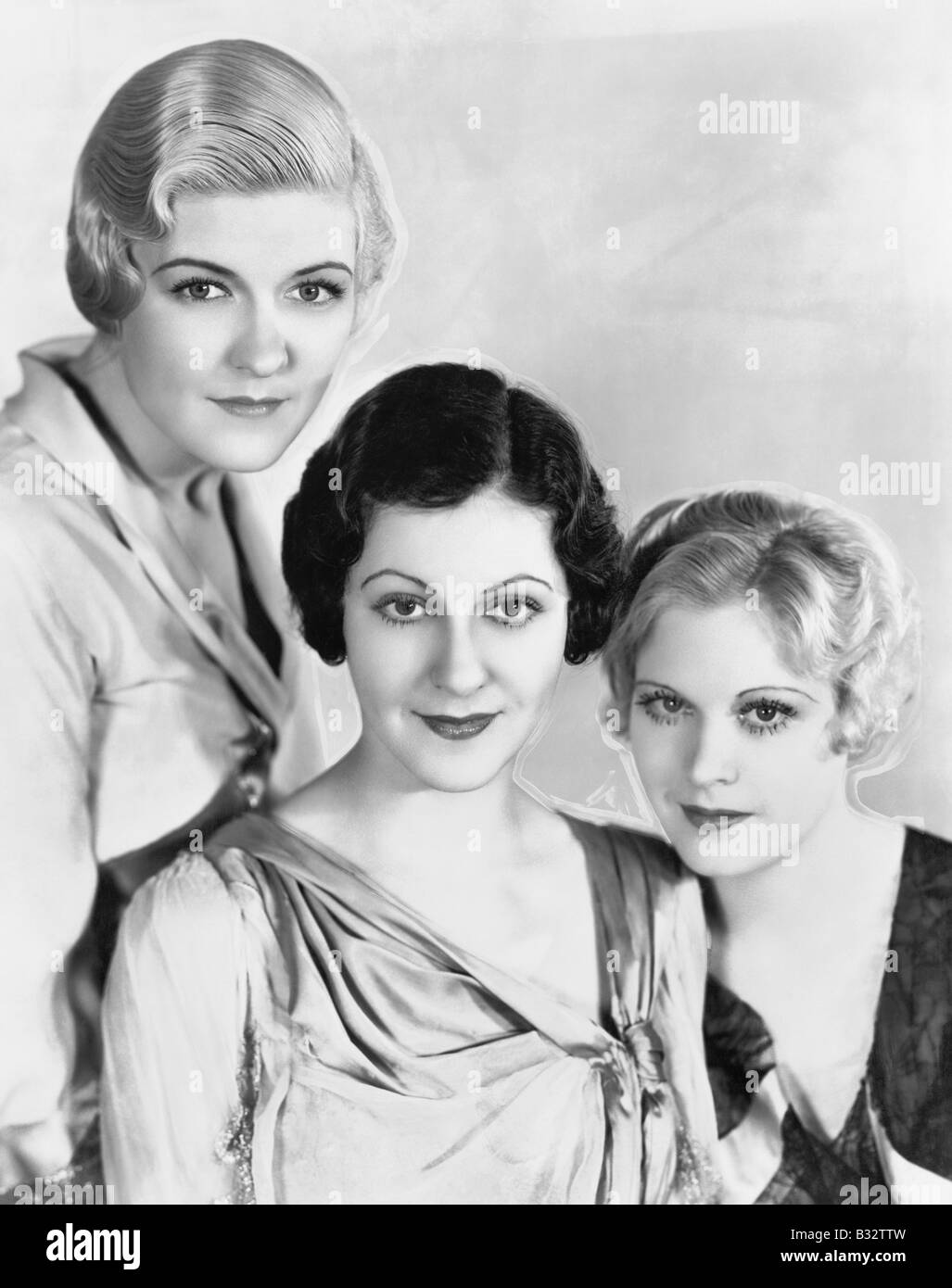 Portrait of three women Stock Photo - Alamy