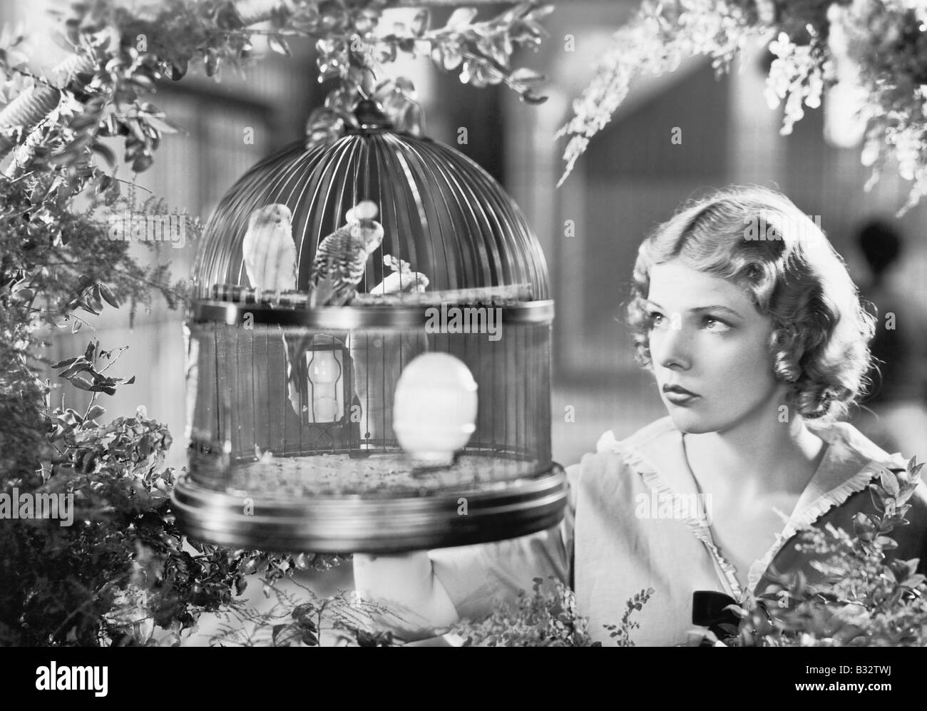 Woman bird view Black and White Stock Photos & Images - Alamy