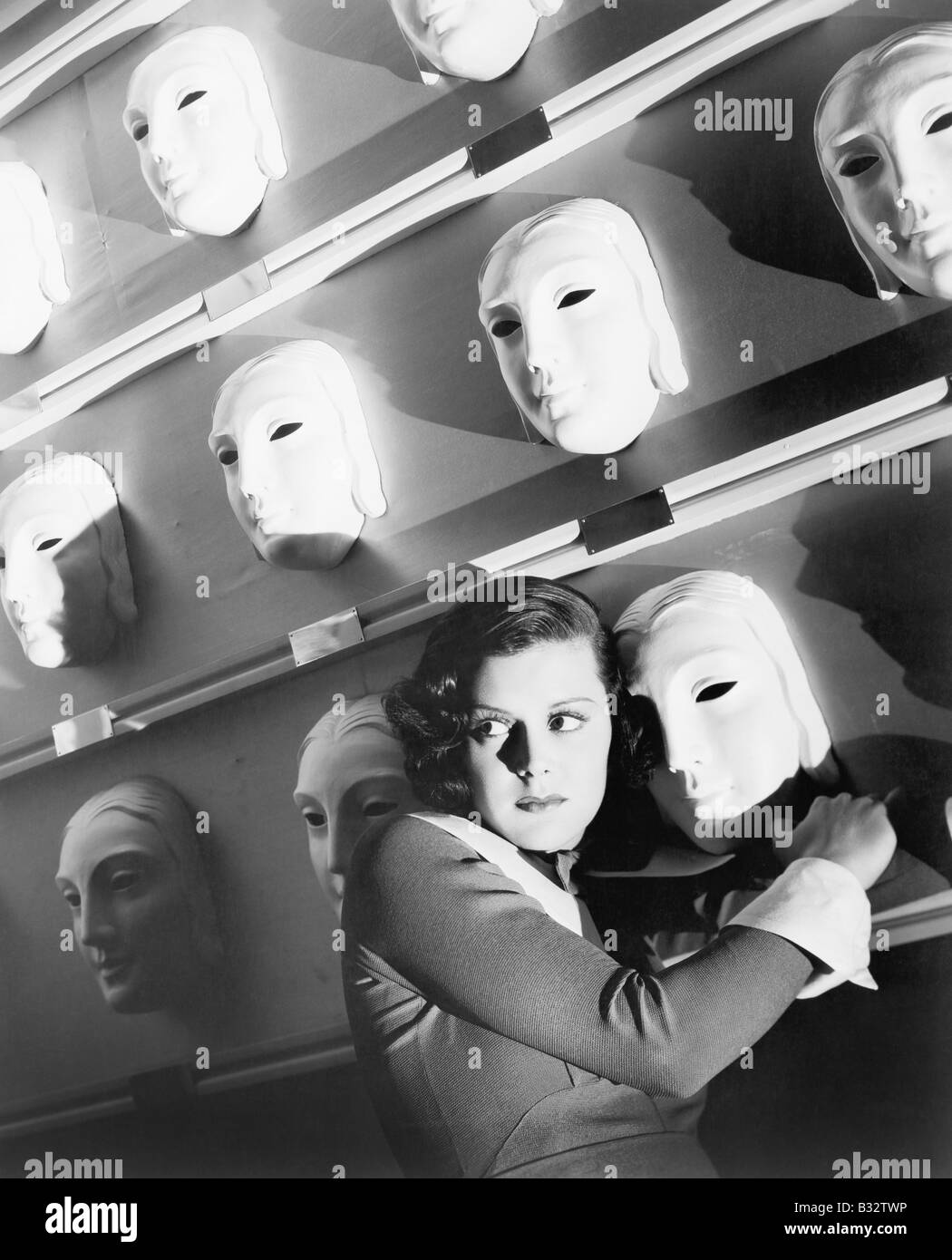 Woman monster shadow hi-res stock photography and images - Alamy