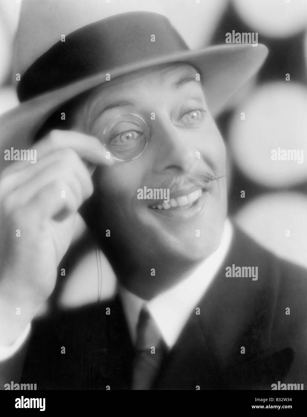 Happy 30s man in Black and White Stock Photos & Images - Alamy