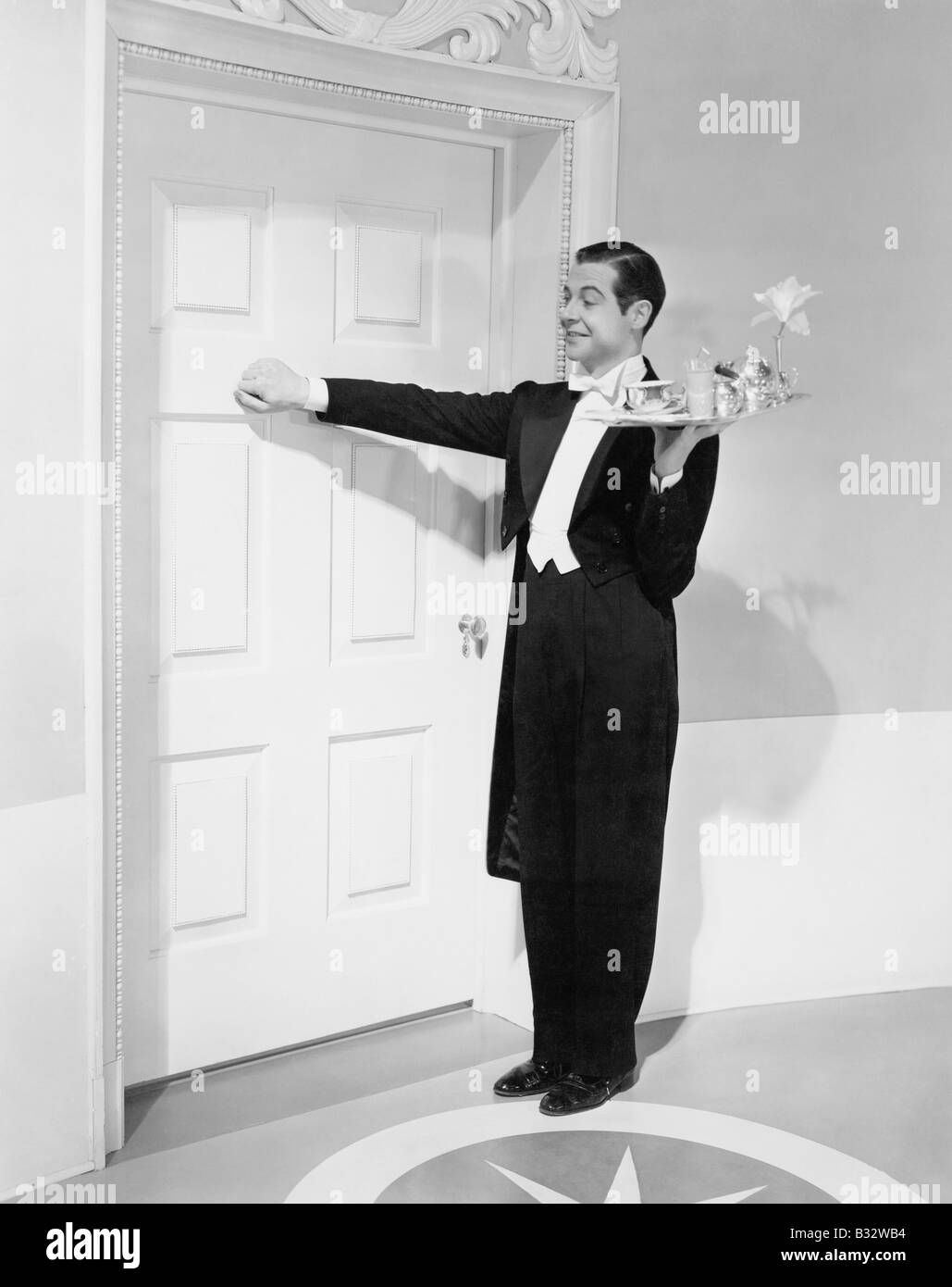 Carry tray Black and White Stock Photos & Images - Alamy