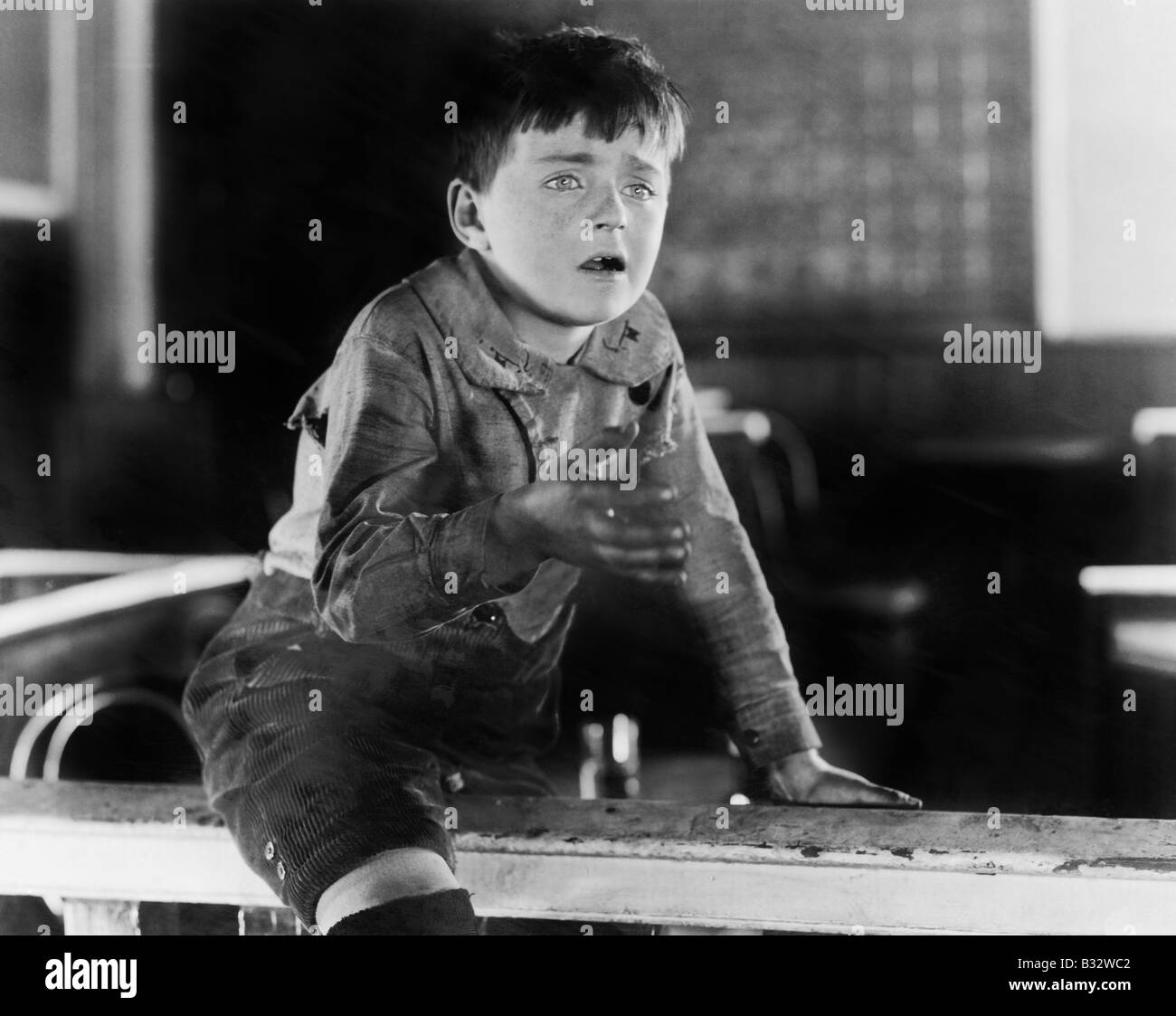 Boy with dirty hands crying Stock Photo - Alamy
