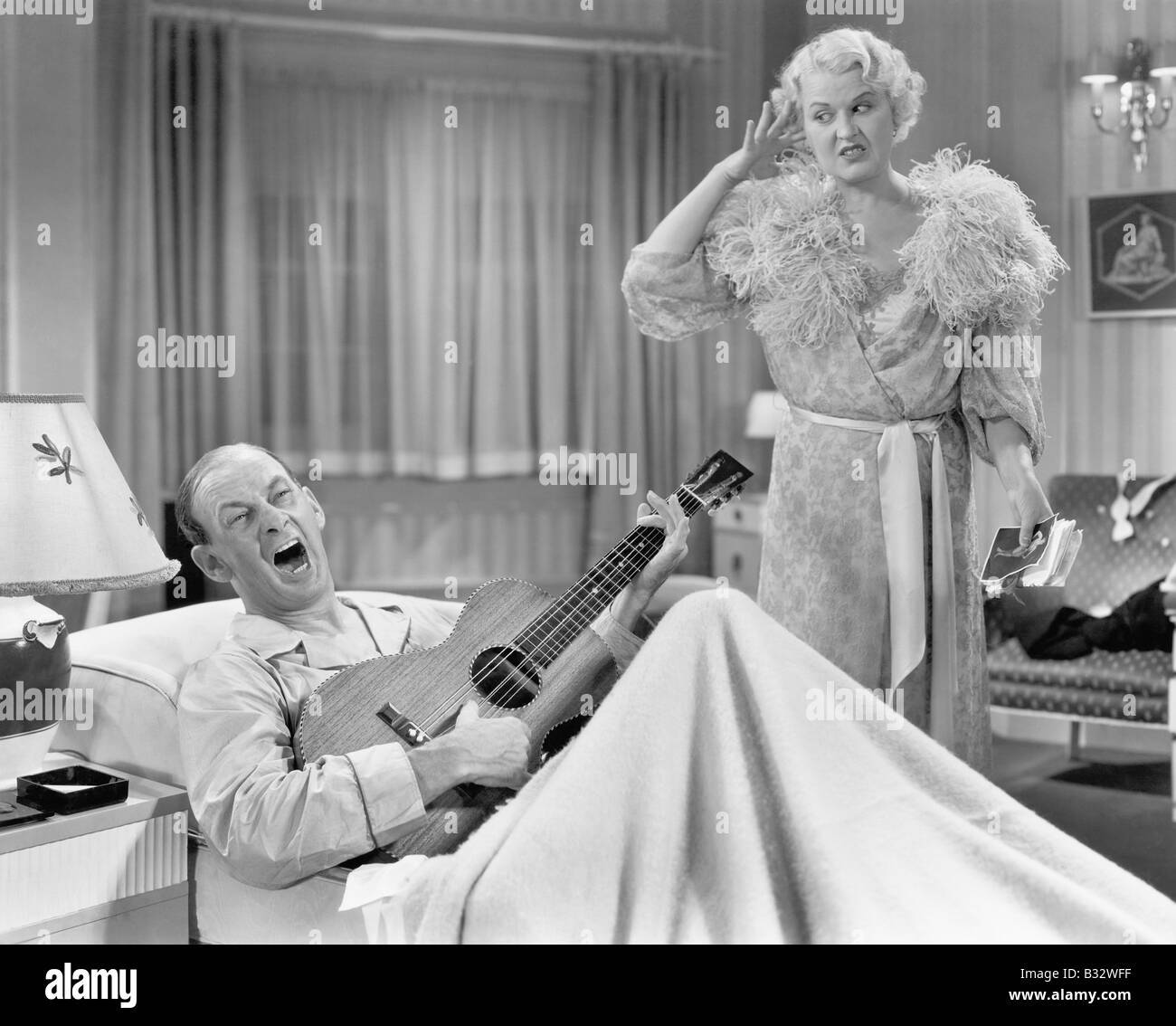 Guy annoyed Black and White Stock Photos & Images - Alamy