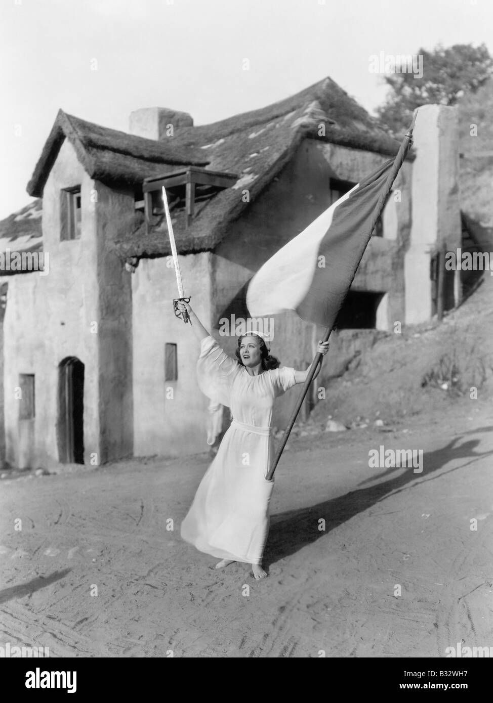 France flag flags Black and White Stock Photos & Images - Alamy
