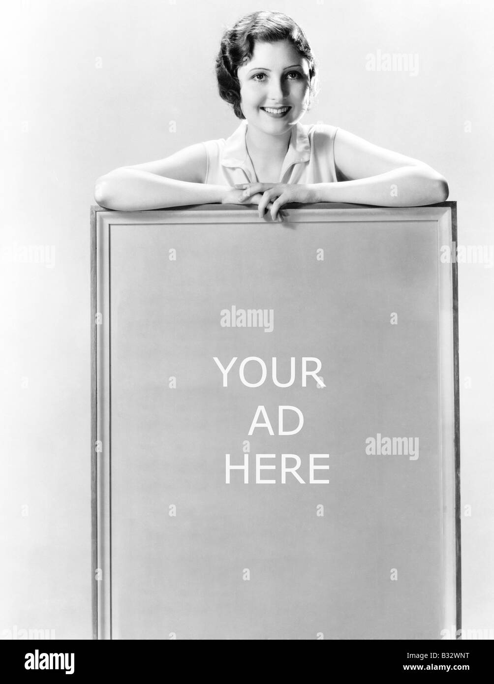 Business looking behind standing Black and White Stock Photos & Images ...