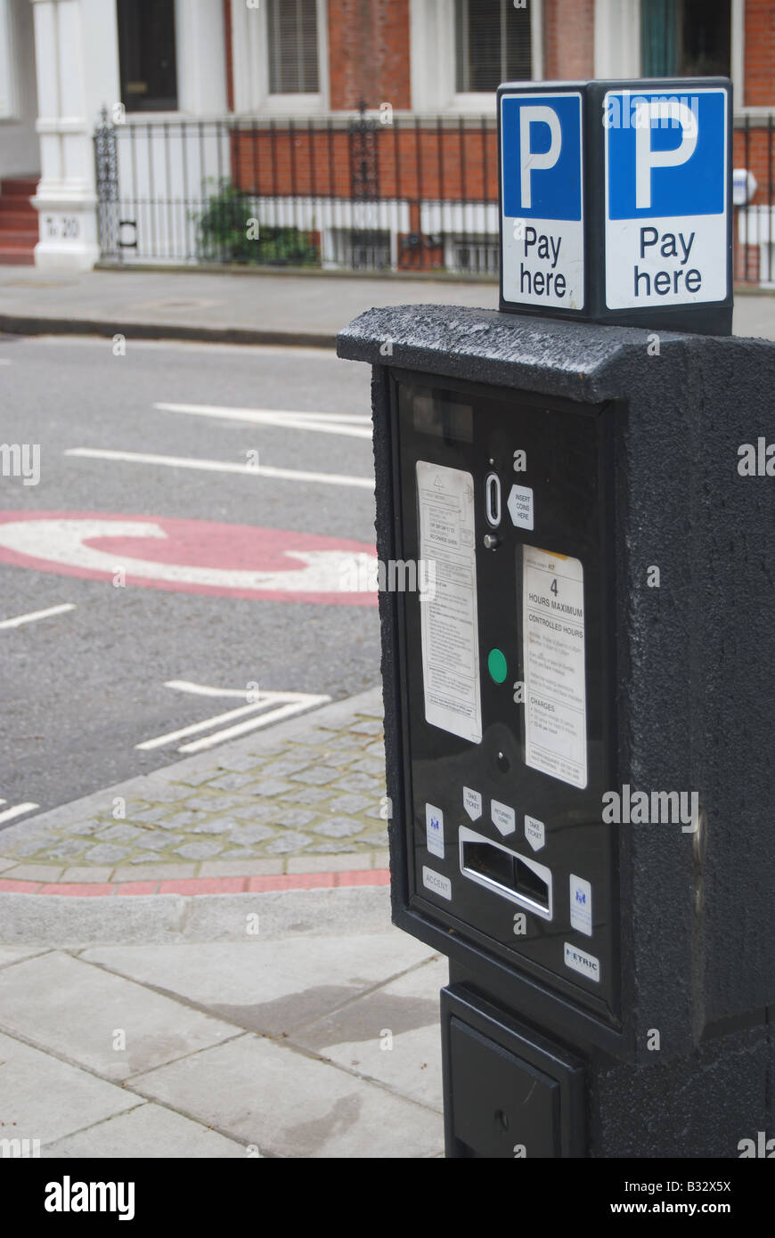 Parking ticket machine "pay and display" London "Congestion Charge Zone ...