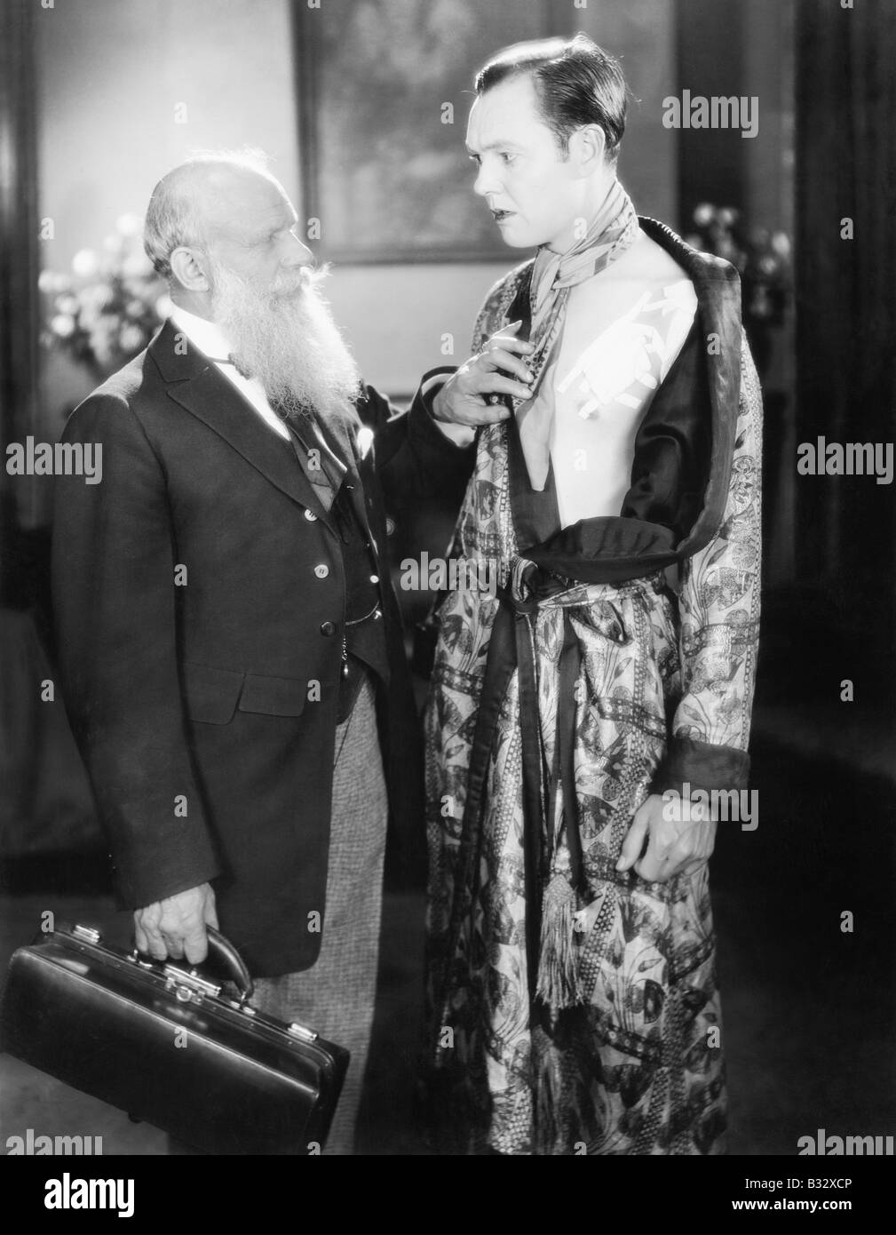 Consultation doctor patient Black and White Stock Photos & Images - Alamy