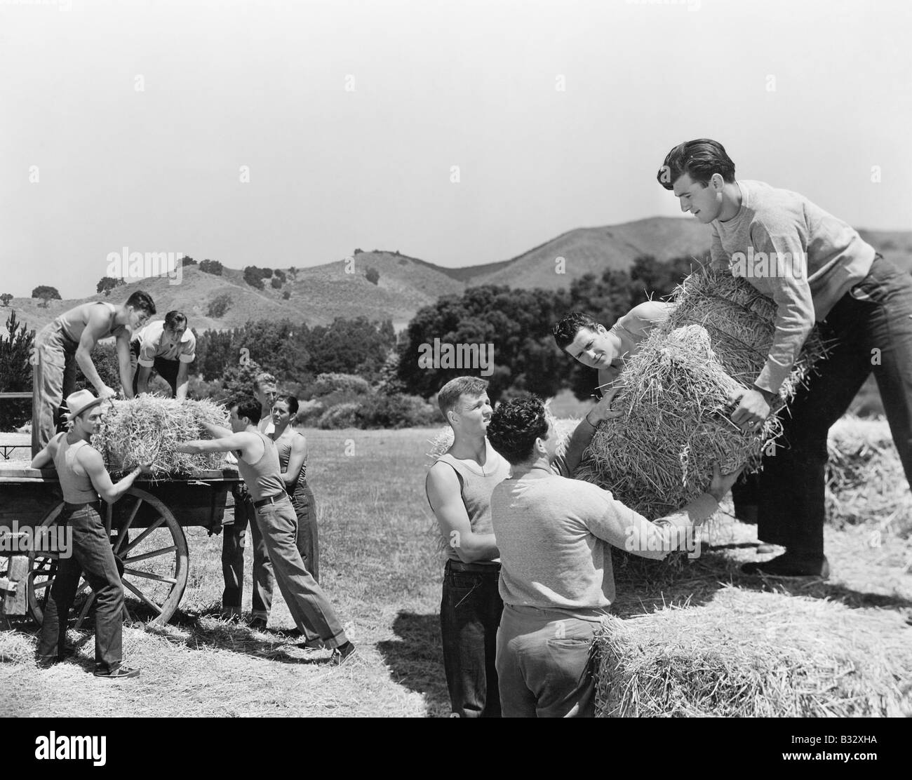Historical working farm hi-res stock photography and images - Alamy