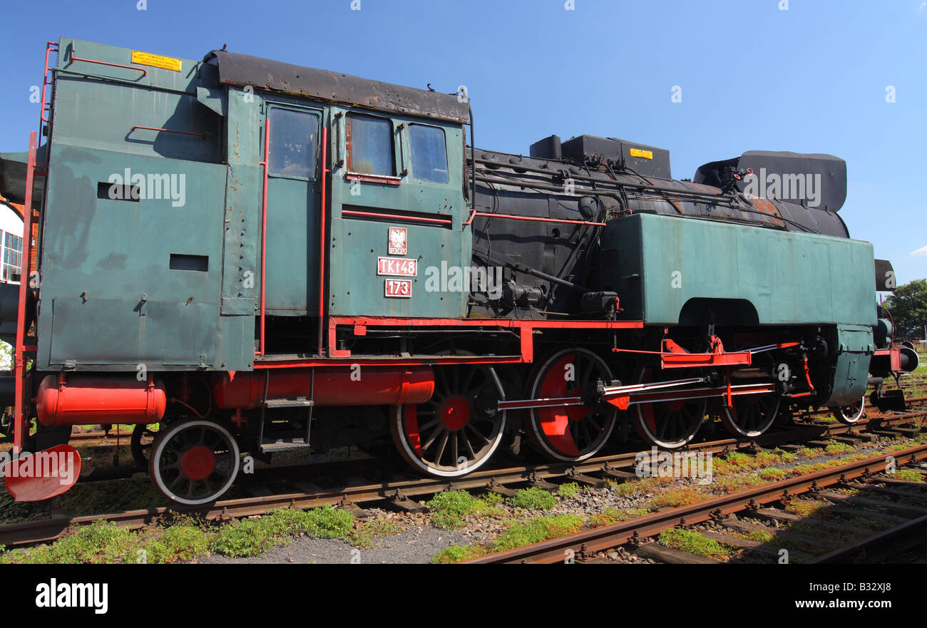 Old steam engine locomotive Stock Photo - Alamy