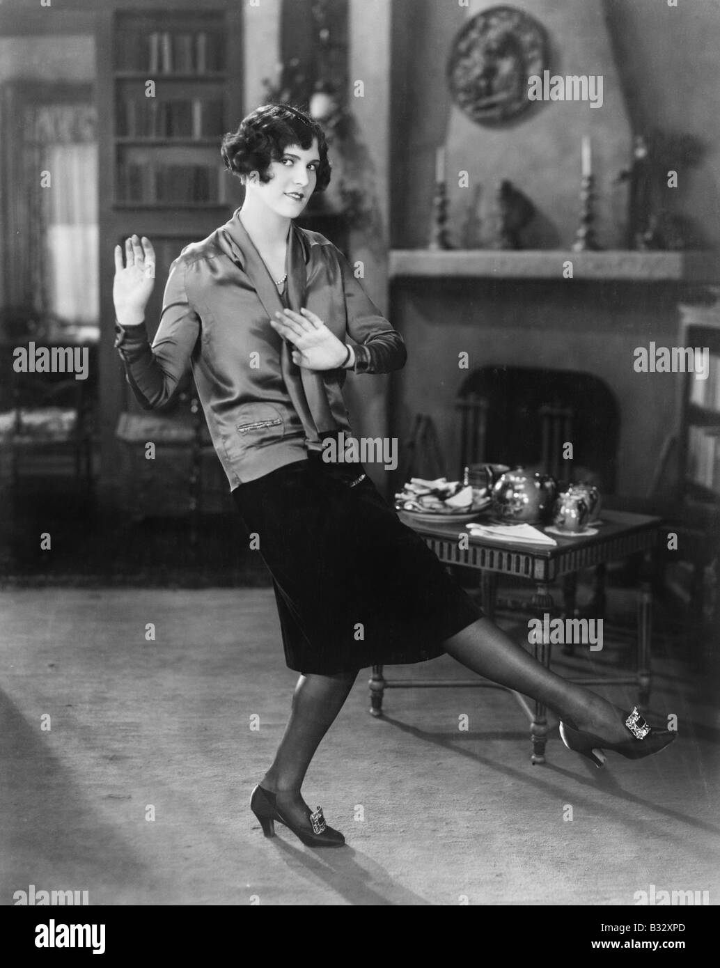 Living room adult Black and White Stock Photos & Images - Alamy