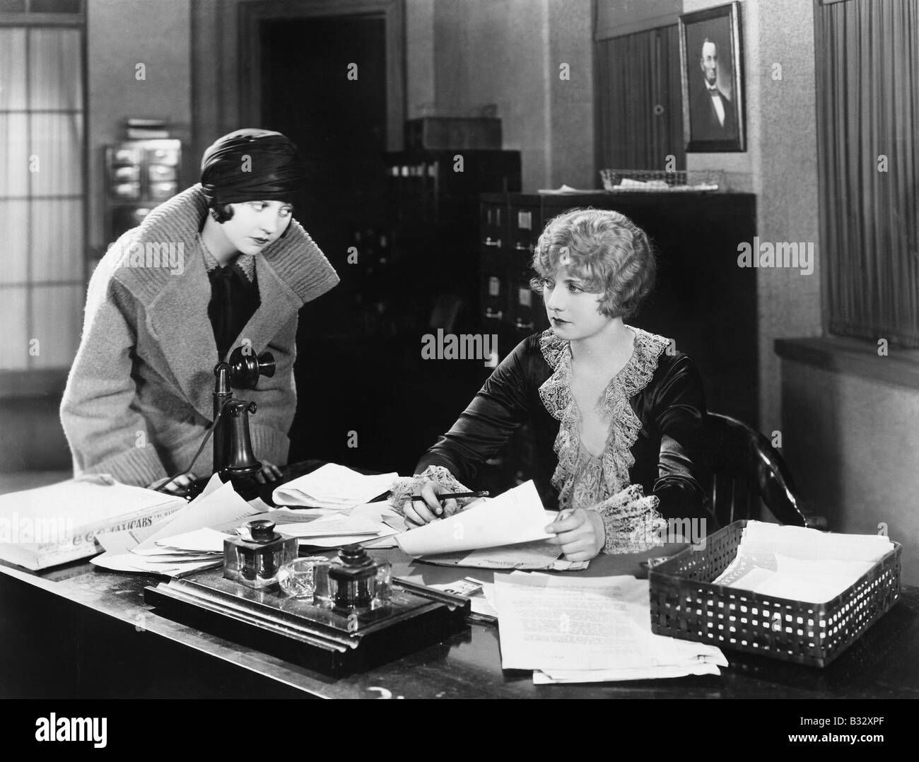 Two Women In An Office Stock Photo Alamy two-women-in-an-office-stock-photo-alamy