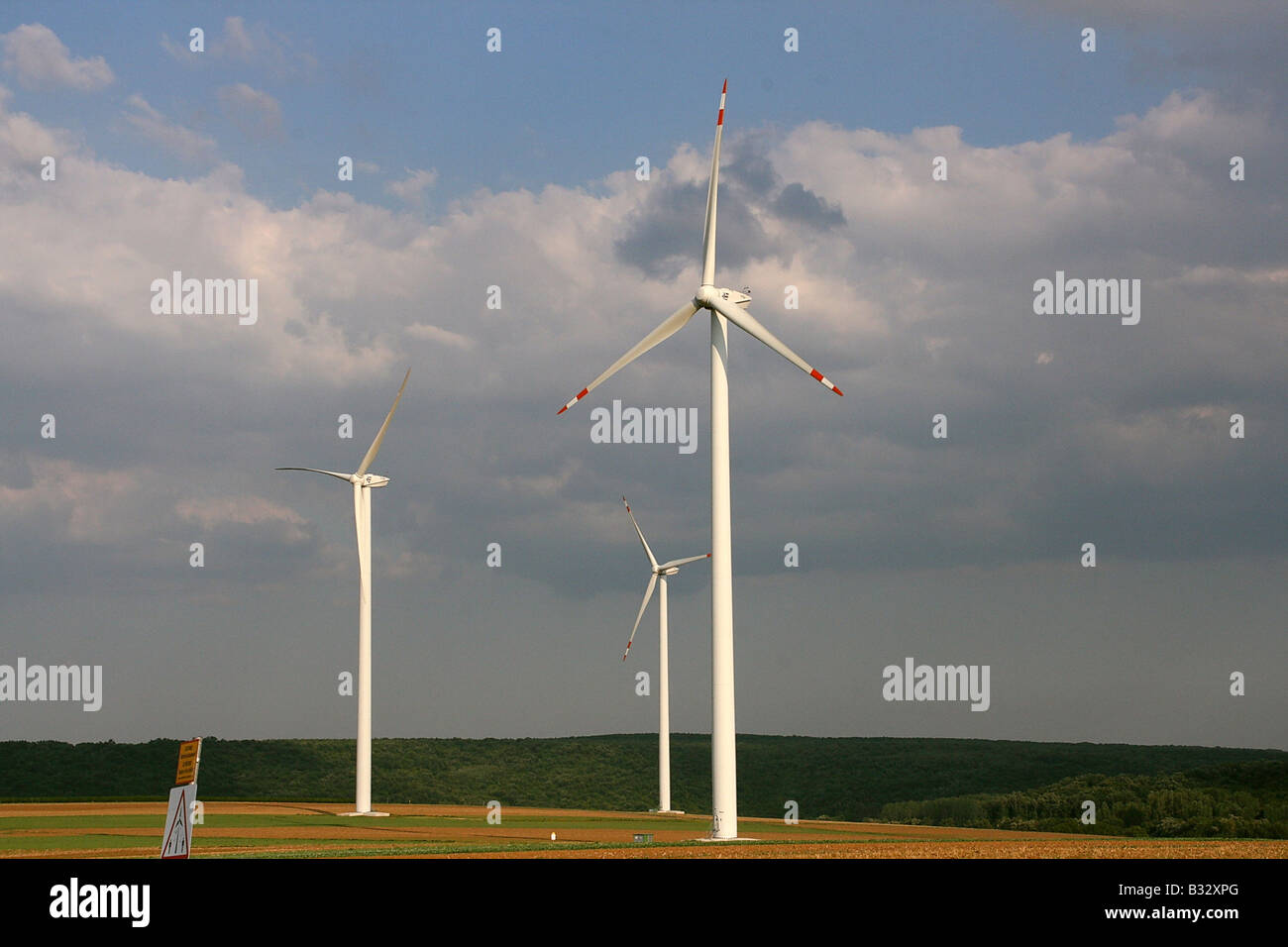 wind power station Stock Photo - Alamy