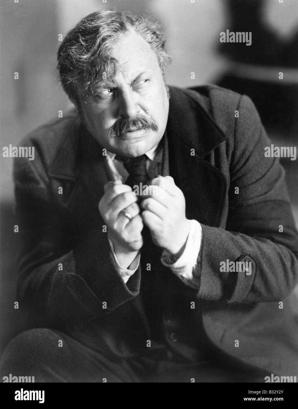 Man looking frightened Stock Photo - Alamy