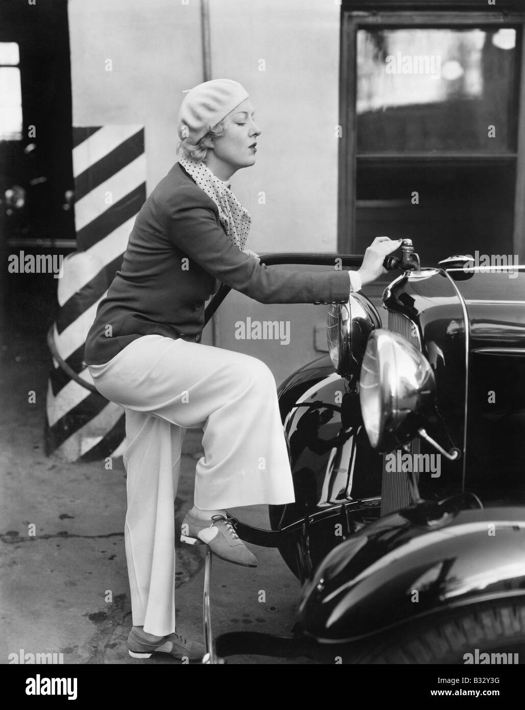 Front view one historical Black and White Stock Photos & Images - Alamy