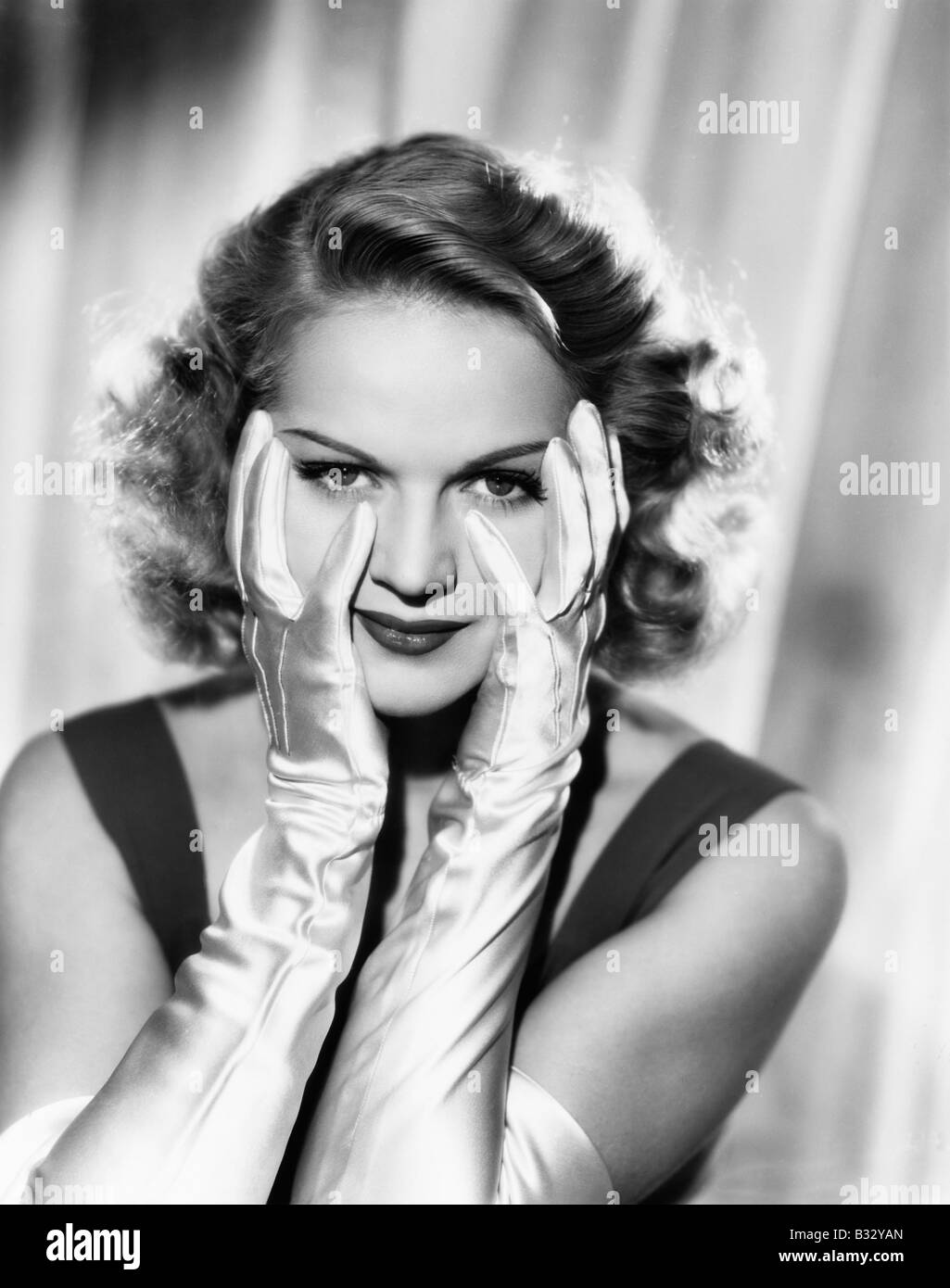 Satin gloves hi-res stock photography and images - Alamy