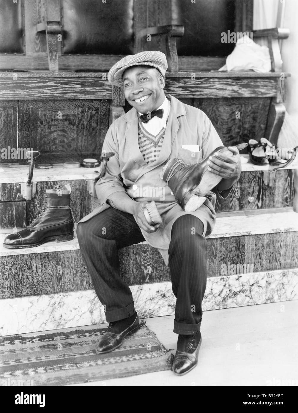 Smile joyous Black and White Stock Photos & Images - Alamy