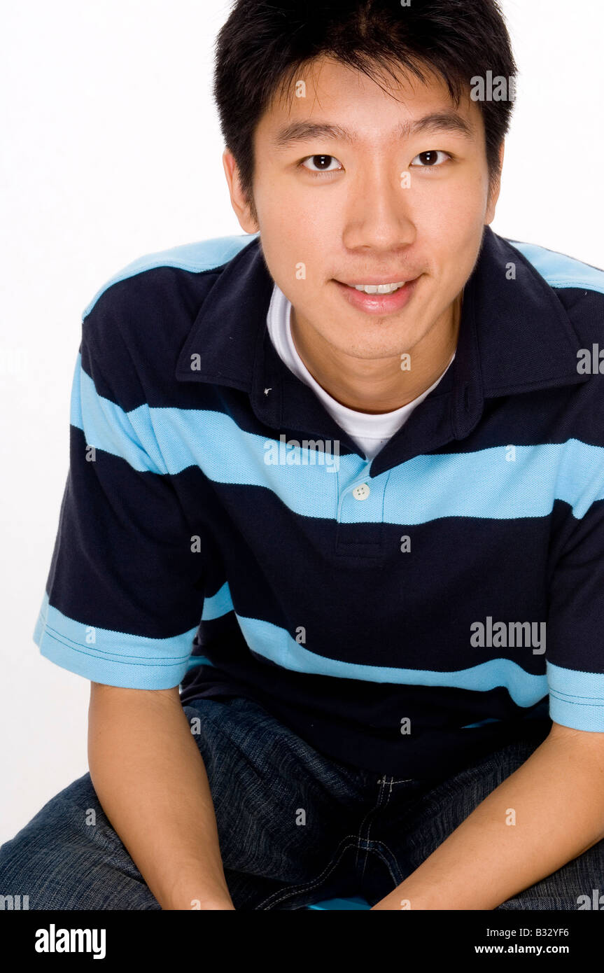 A young good looking asian man in his 20s Stock Photo - Alamy