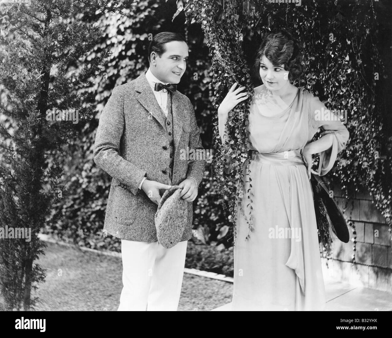 Two people talking other Black and White Stock Photos & Images - Alamy