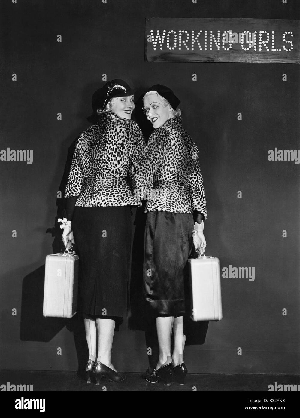 A pair of working girls Stock Photo - Alamy