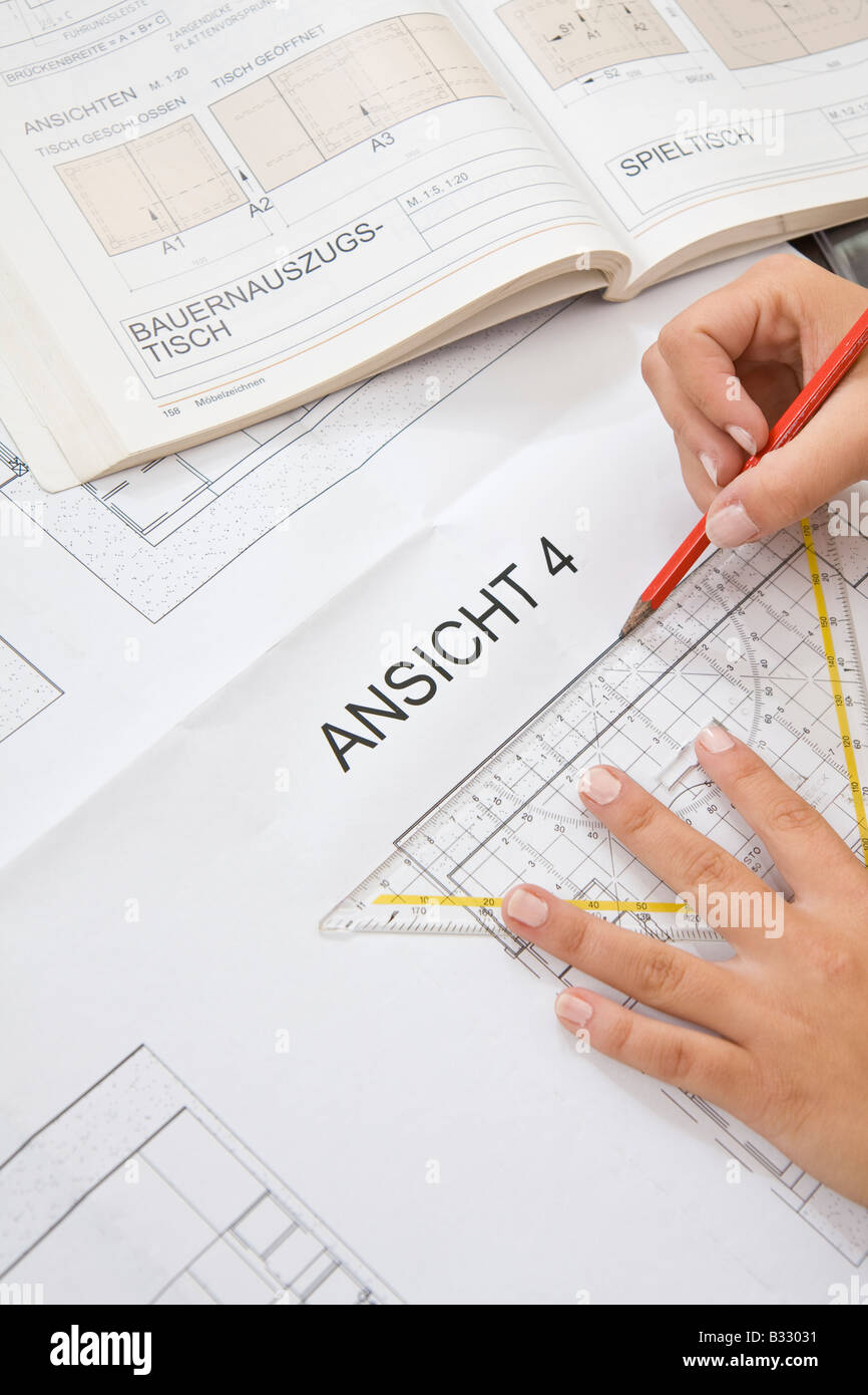 Draw plans hi-res stock photography and images - Alamy