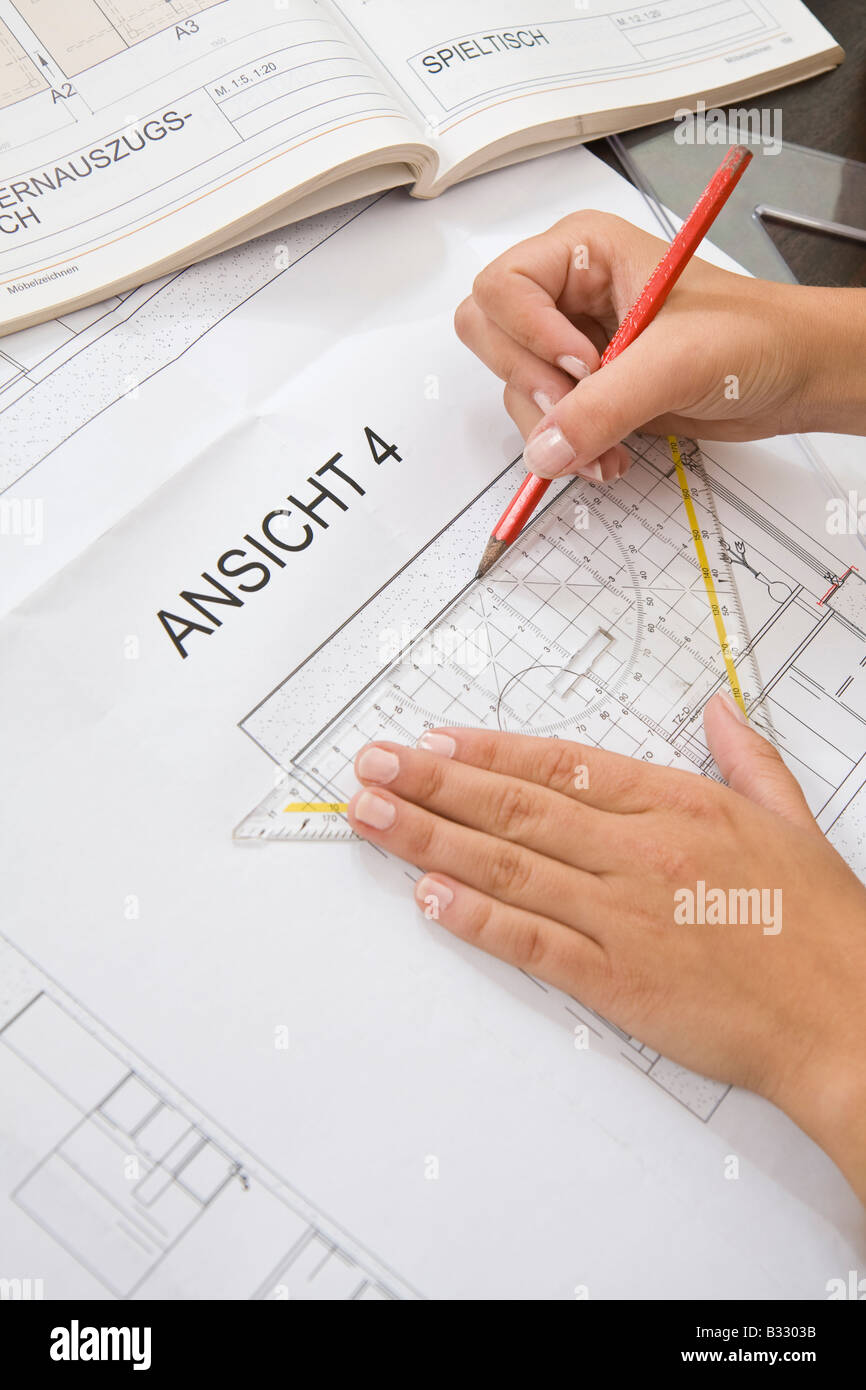 Draw plans hi-res stock photography and images - Alamy
