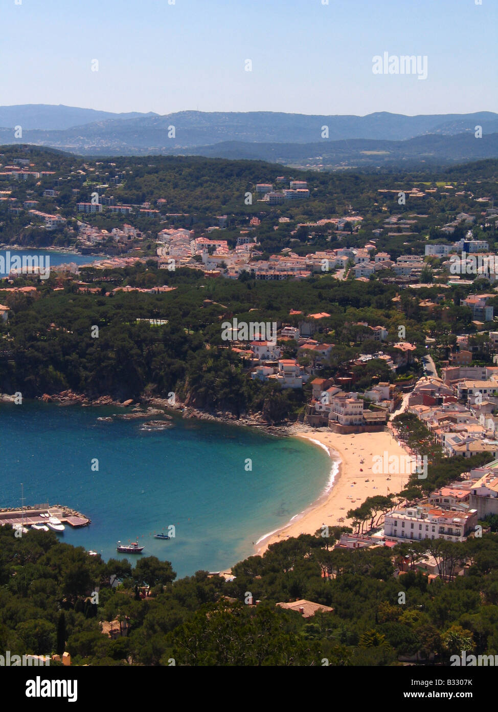 Spain, Costa Brava, Llafranc Stock Photo - Alamy