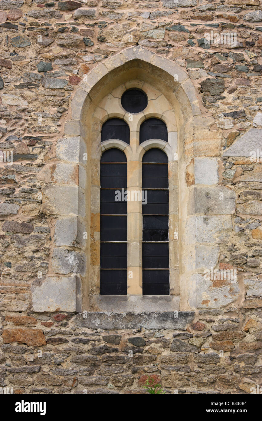 Gothic style window.Stary Zamek.Lower Silesia.Poland Stock Photo - Alamy