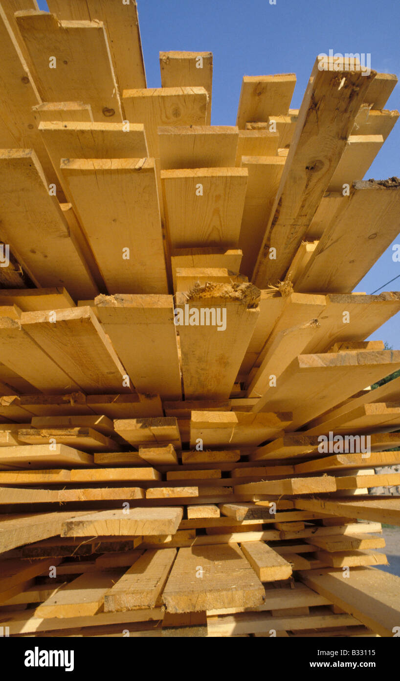 wooden boards for building of houses Stock Photo - Alamy