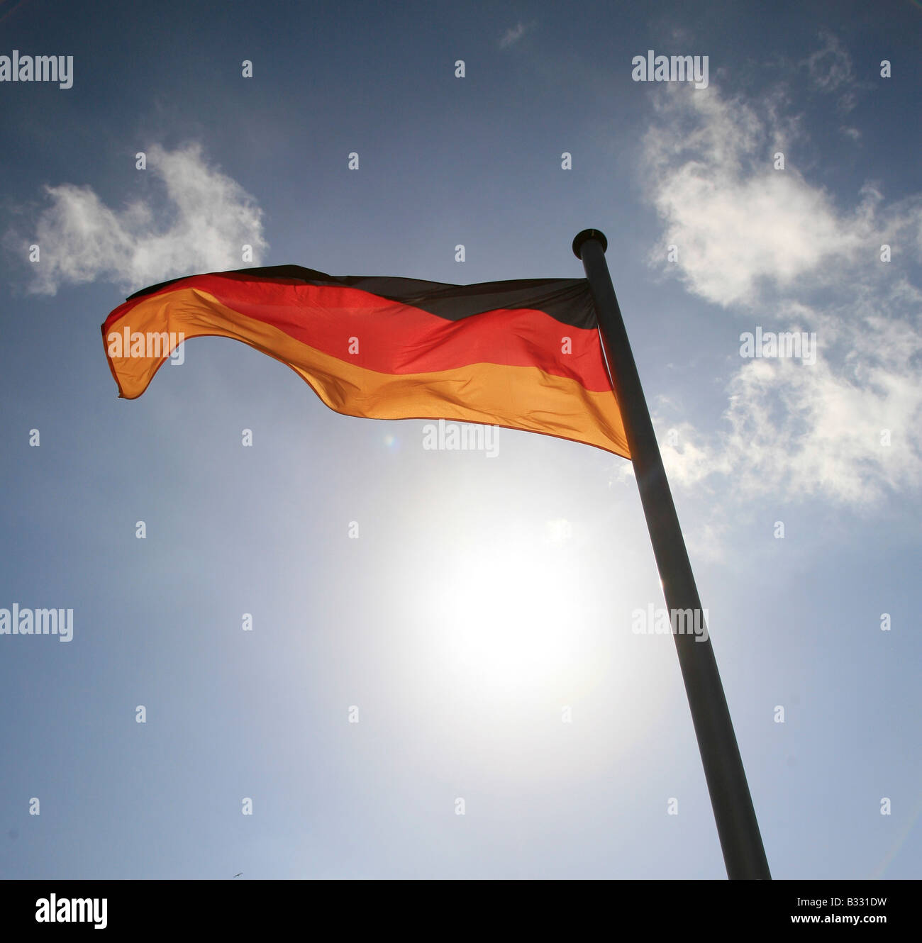 German national flag hi-res stock photography and images - Alamy