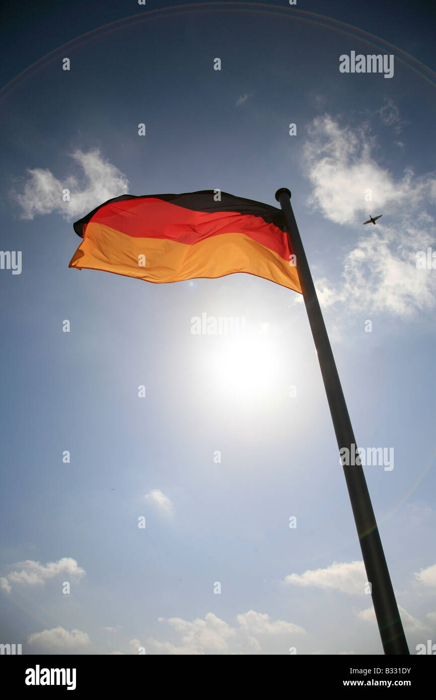 With german national flag hi-res stock photography and images - Alamy