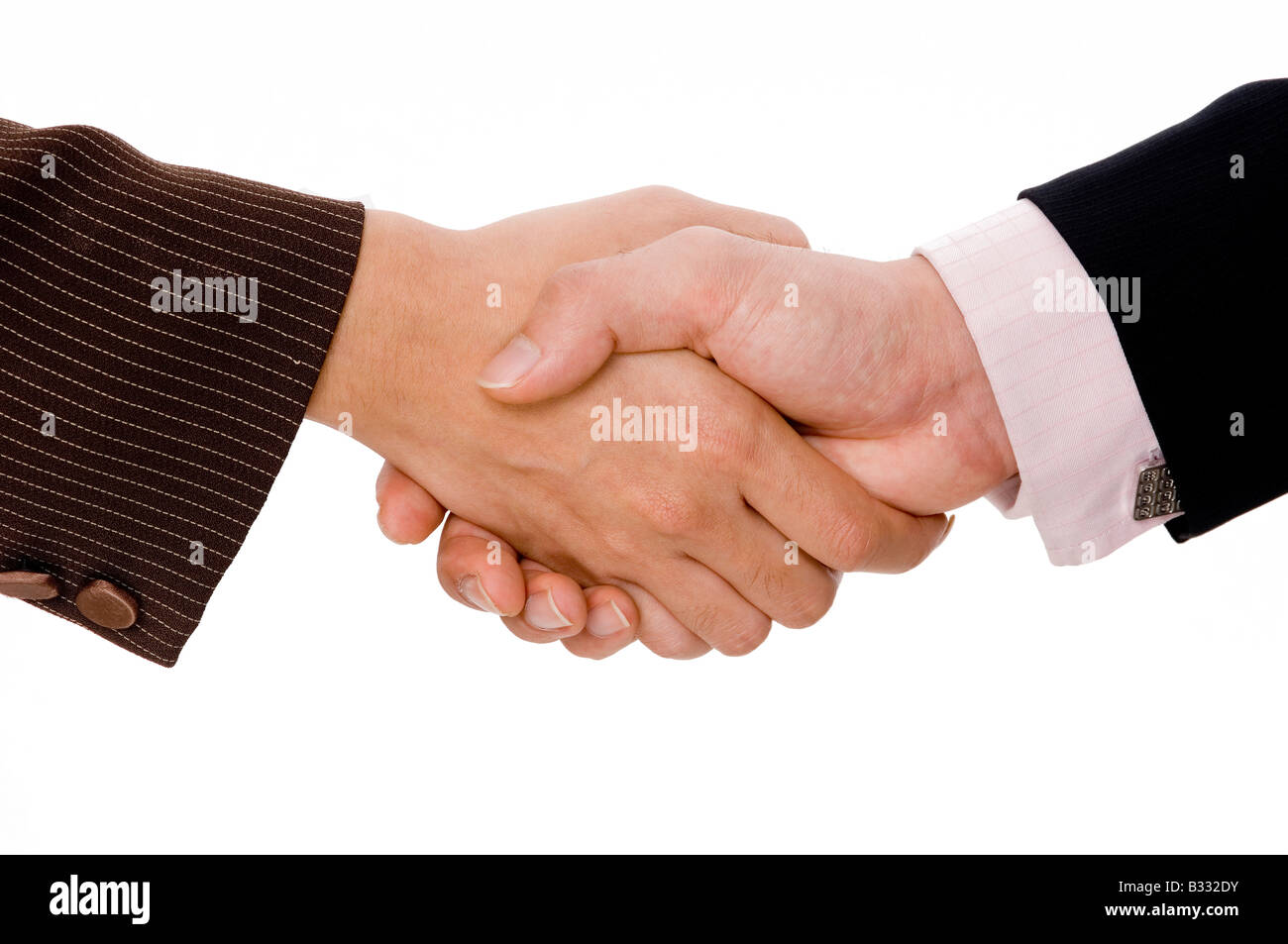 Man shakes woman hand hands hi-res stock photography and images - Alamy