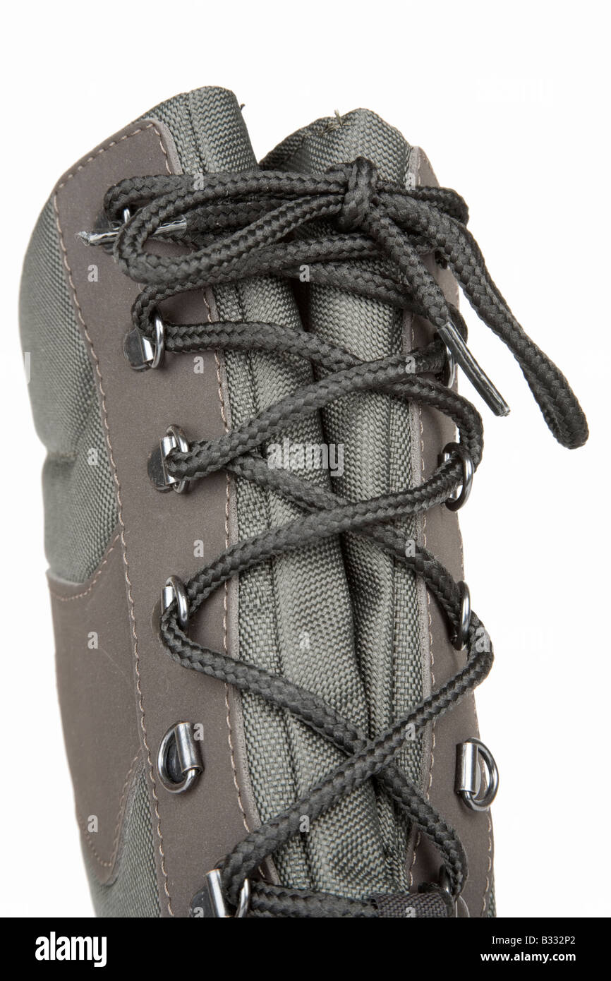 Laced boot hi-res stock photography and images - Alamy