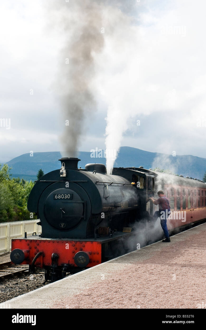 class j94 68030 aviemore station scotland 5 8 08 Stock Photo - Alamy