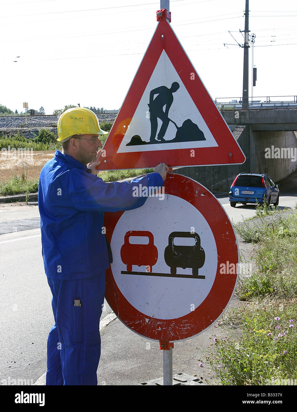 Work permits board hi-res stock photography and images - Alamy