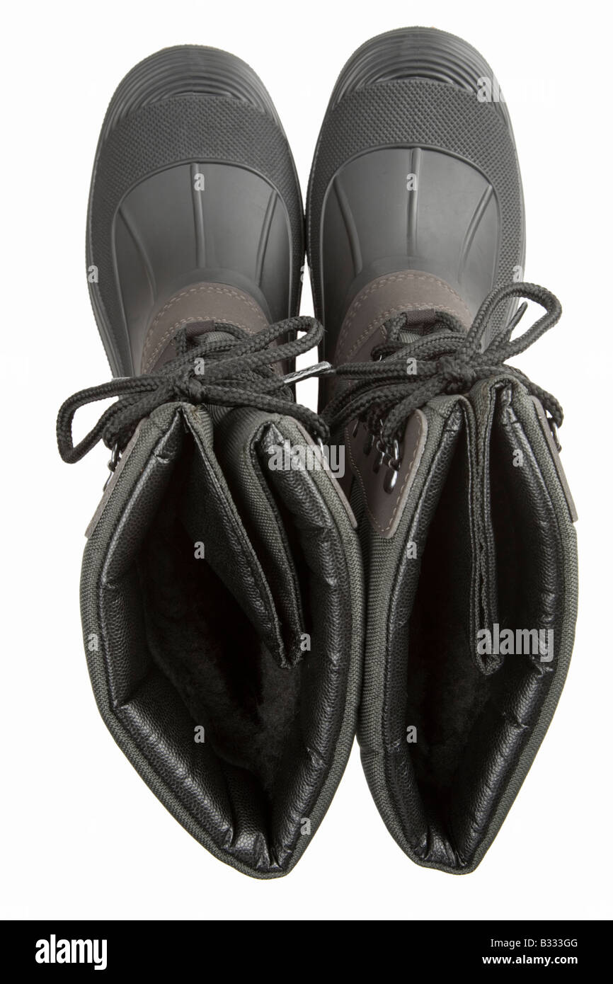Canadian style dry boots Stock Photo - Alamy