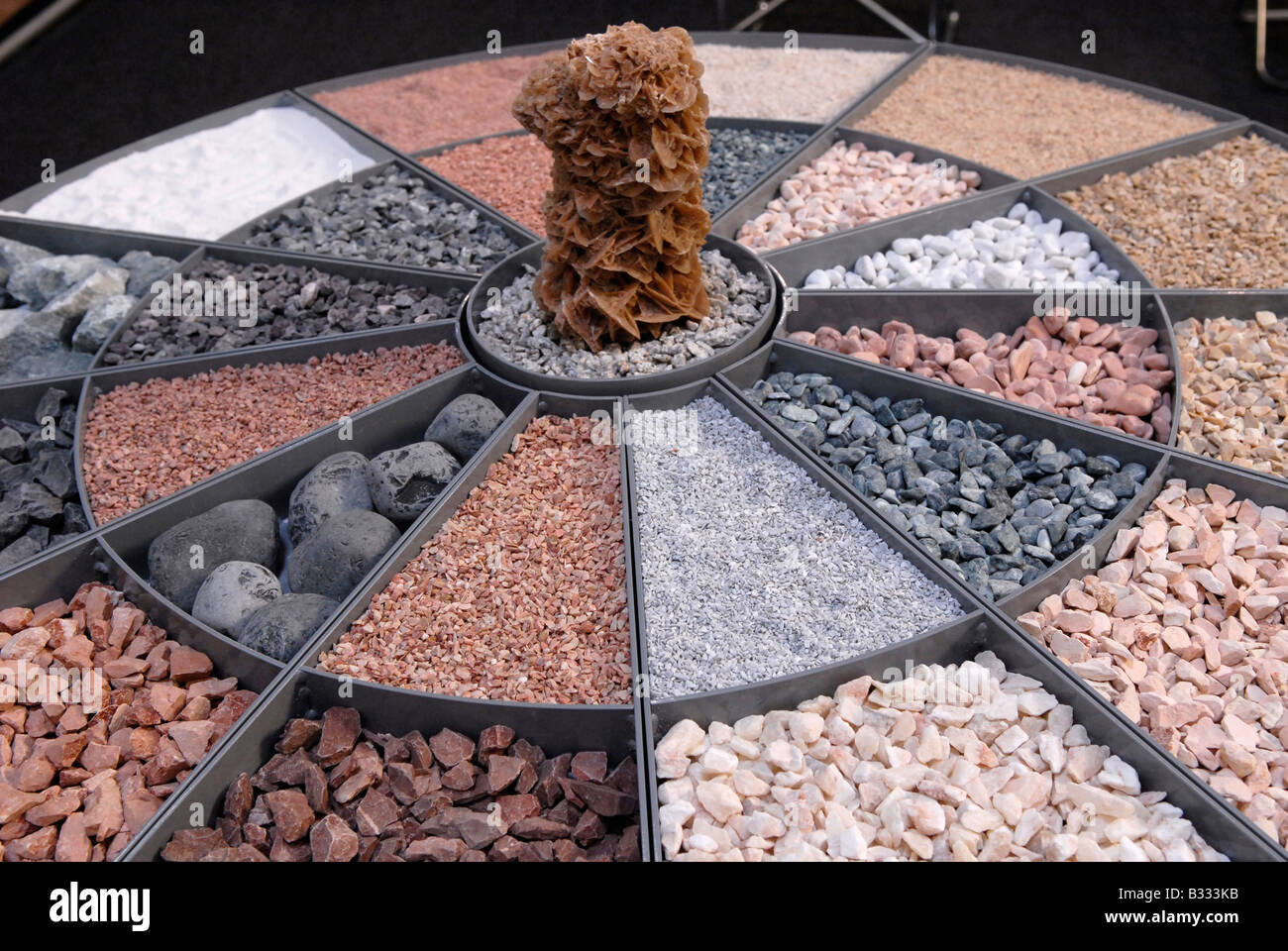 quarrystones, clastic rock sample Stock Photo - Alamy