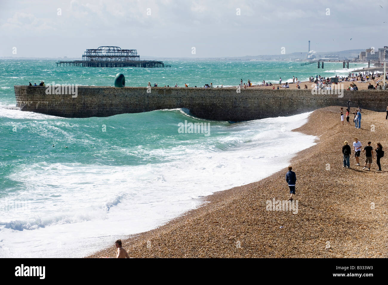 Brighton Beach,Pier, South coast, England,UK Stock Photo - Alamy