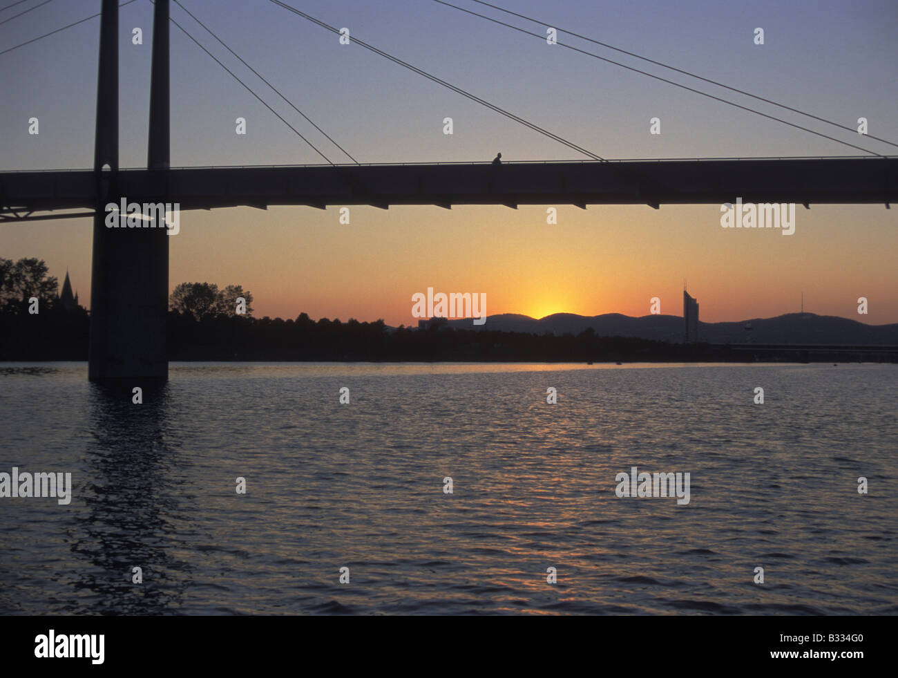 Donauinsel bridge hi-res stock photography and images - Alamy