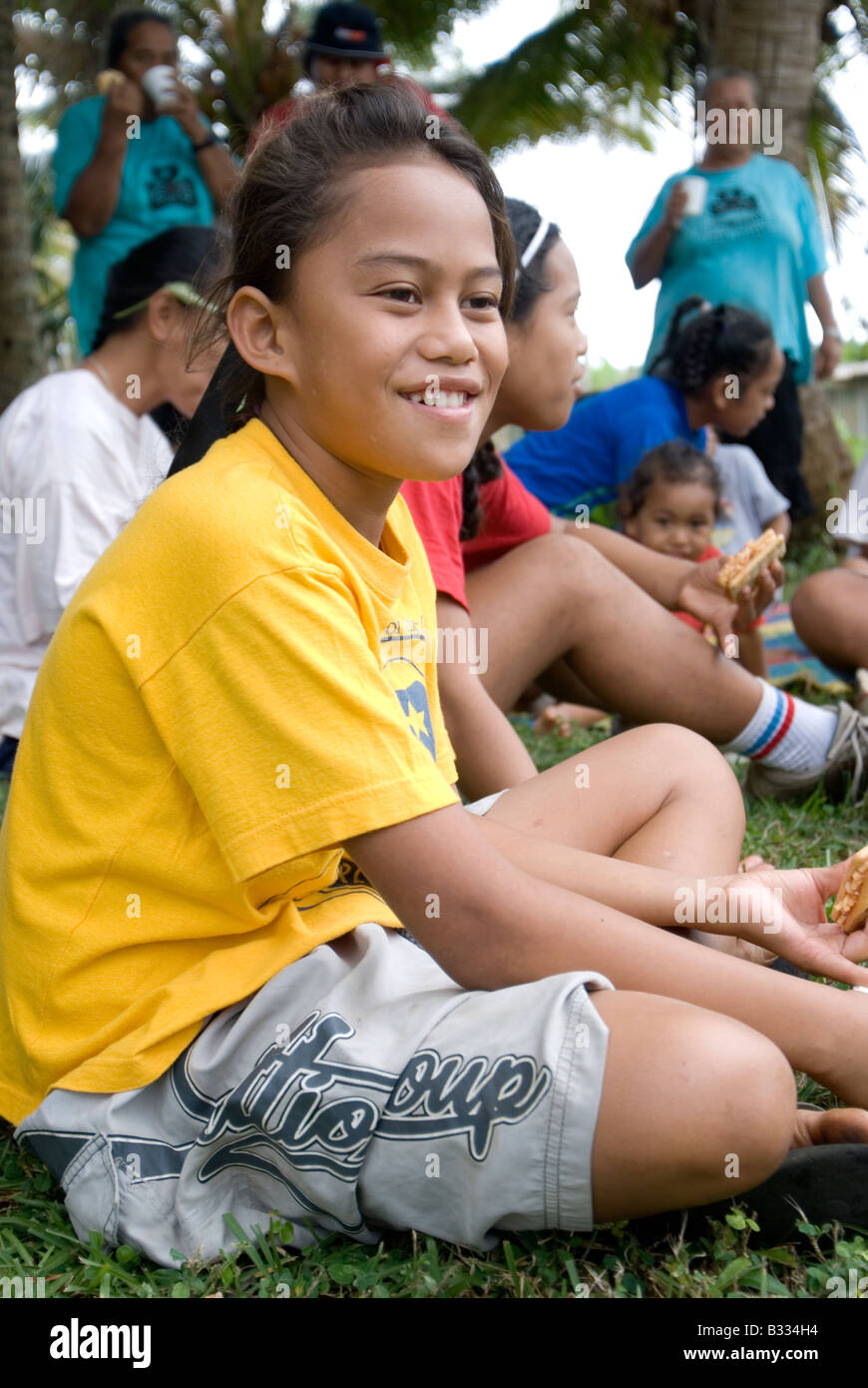 Cook Islands Girl High Resolution Stock Photography and Images - Alamy