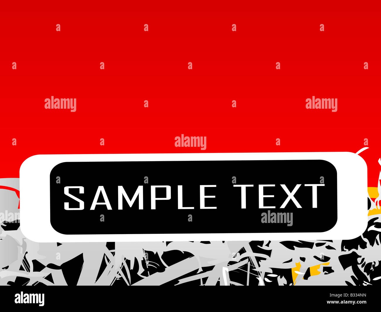 sample text with grunge Stock Photo - Alamy