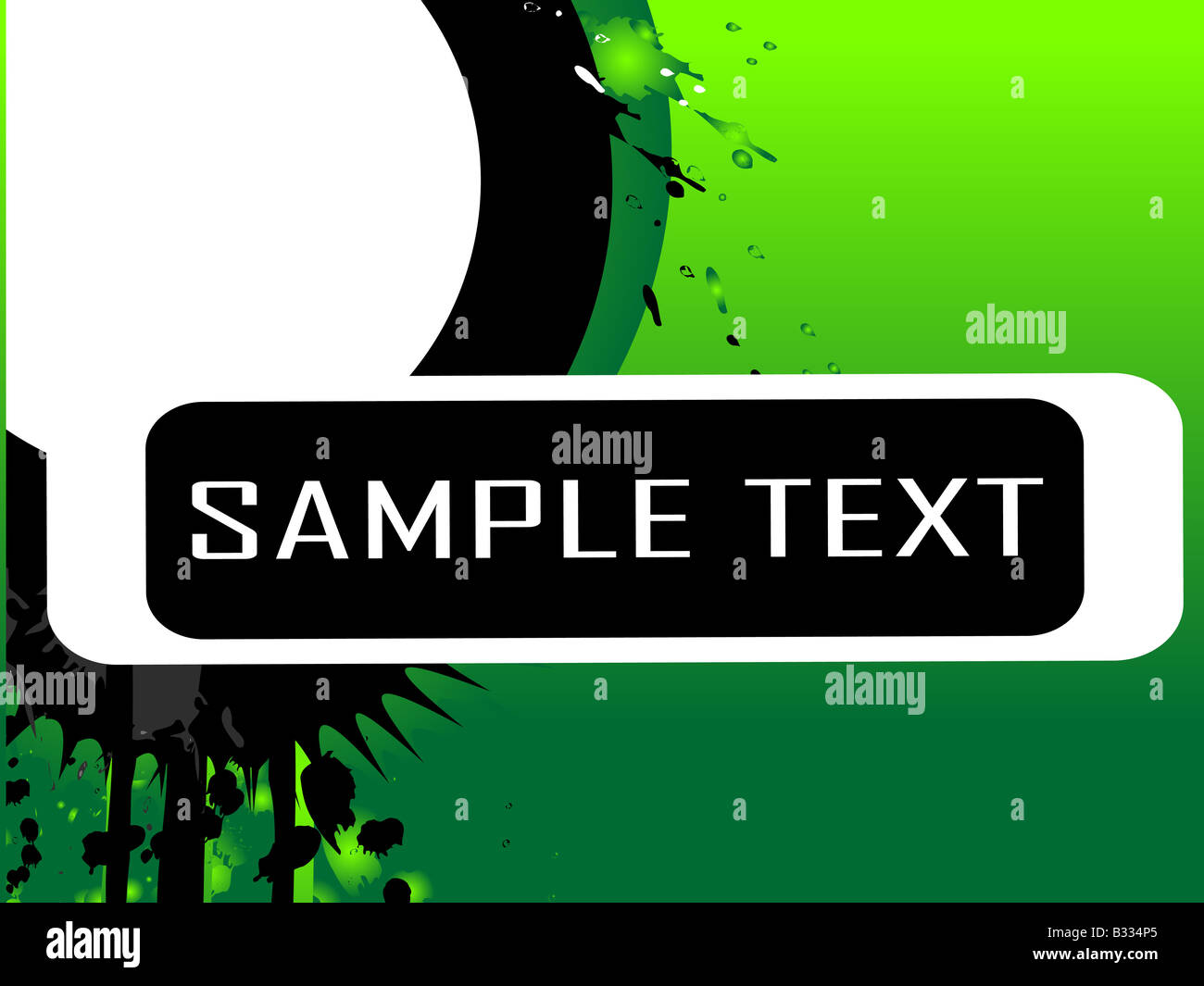 textbox with circle Stock Photo - Alamy