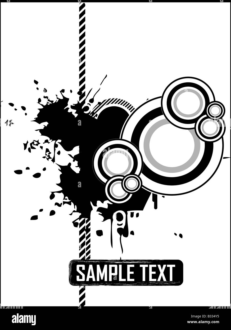 text-template with circle Stock Photo - Alamy