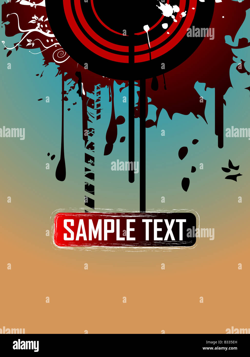circle with text-template Stock Photo - Alamy