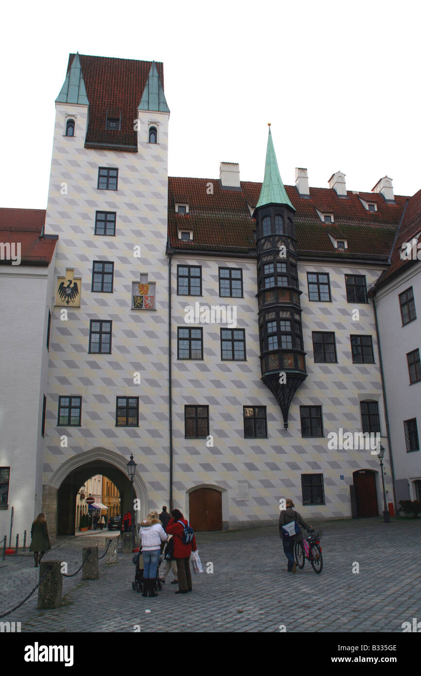 Germany, Munich, Alter Hof Stock Photo - Alamy