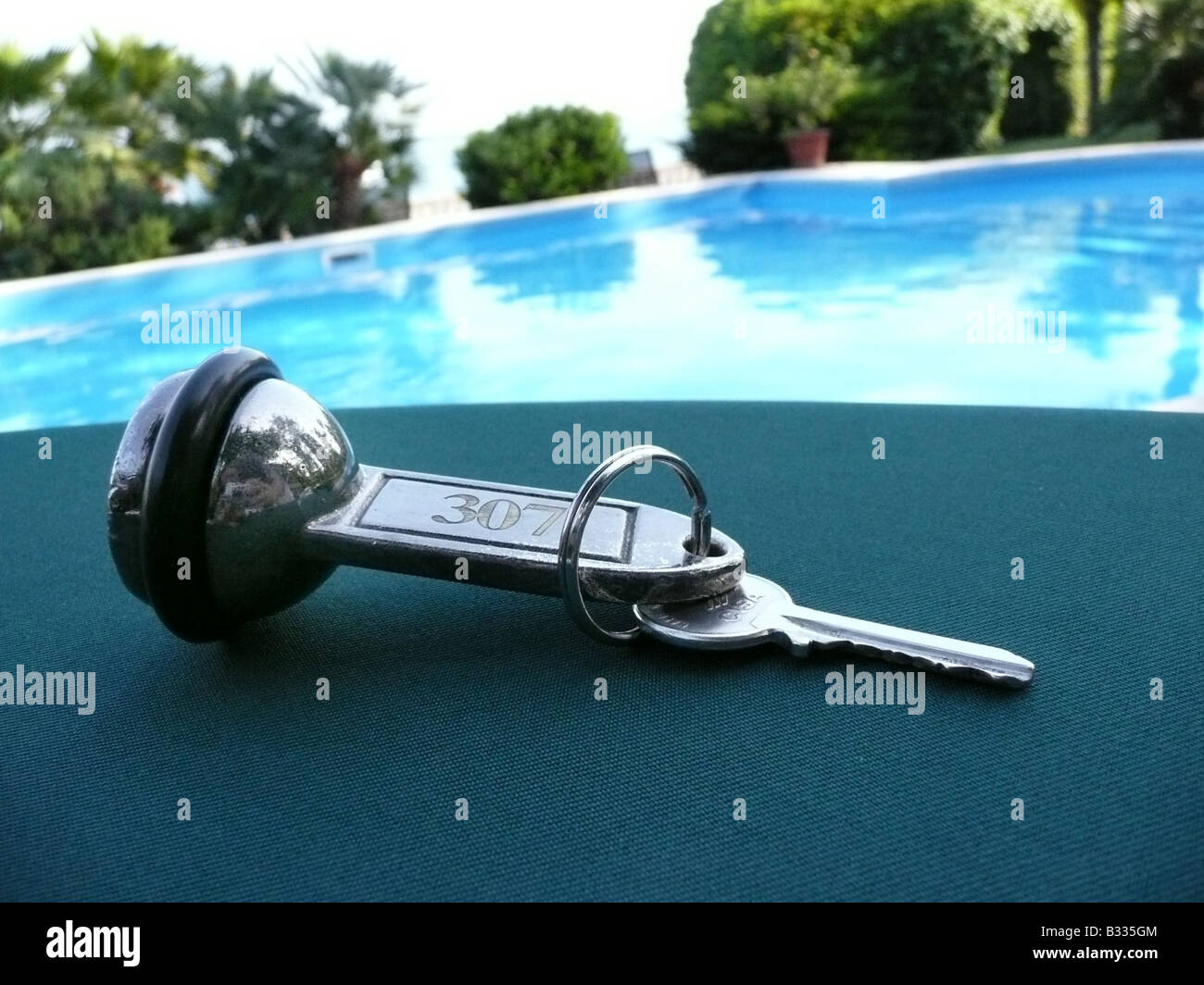 key of a hotel room Stock Photo - Alamy