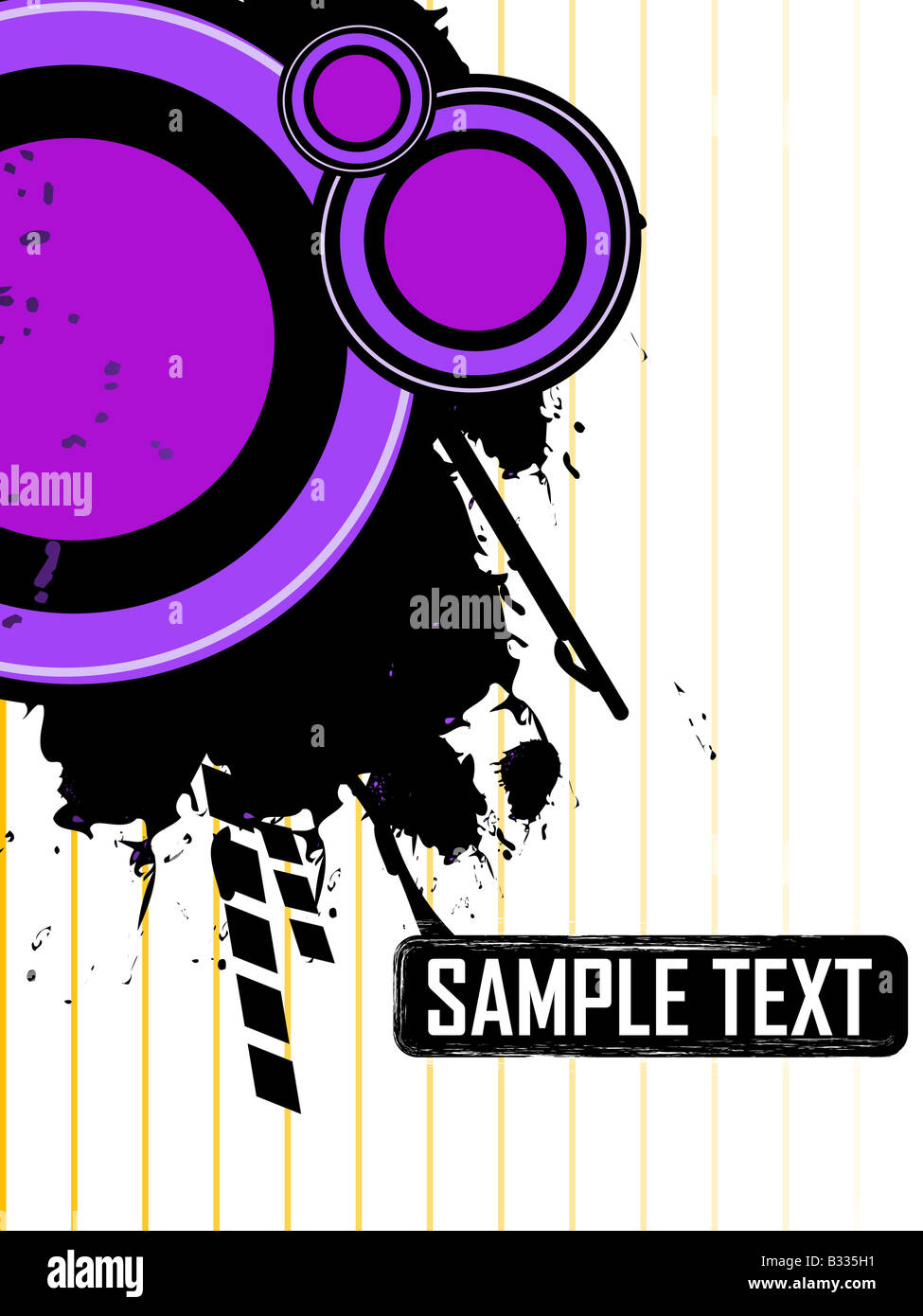 text-template with circles Stock Photo - Alamy