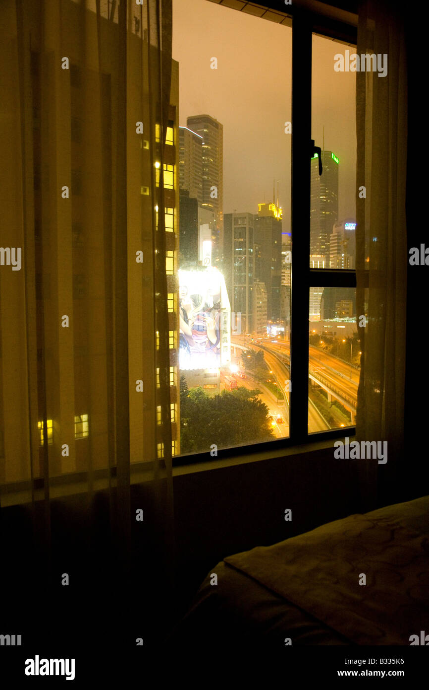 View From Window At Night